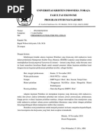 Contoh Surat Permohonan Dilaksanakan Pelatihan Karyawan | PDF