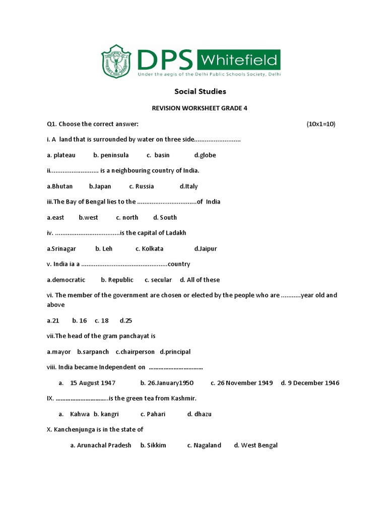 6873 Social Studies Grade 4 | PDF | Himalayas | Nature