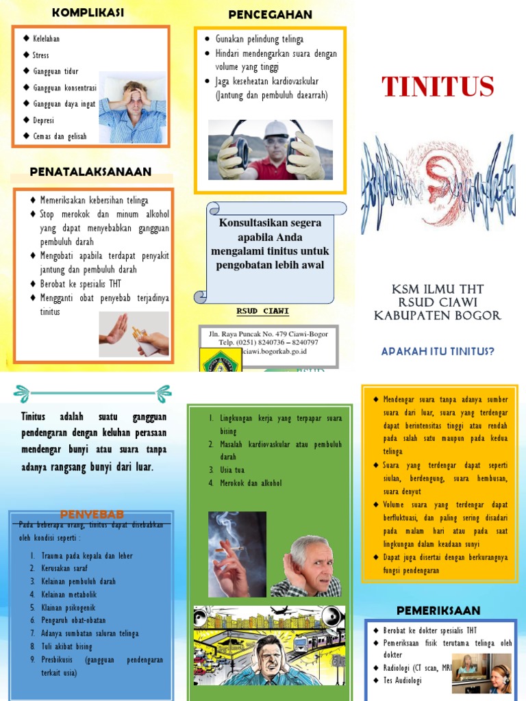 Tinitus: Penyebab, Gejala, dan Penanganan | PDF