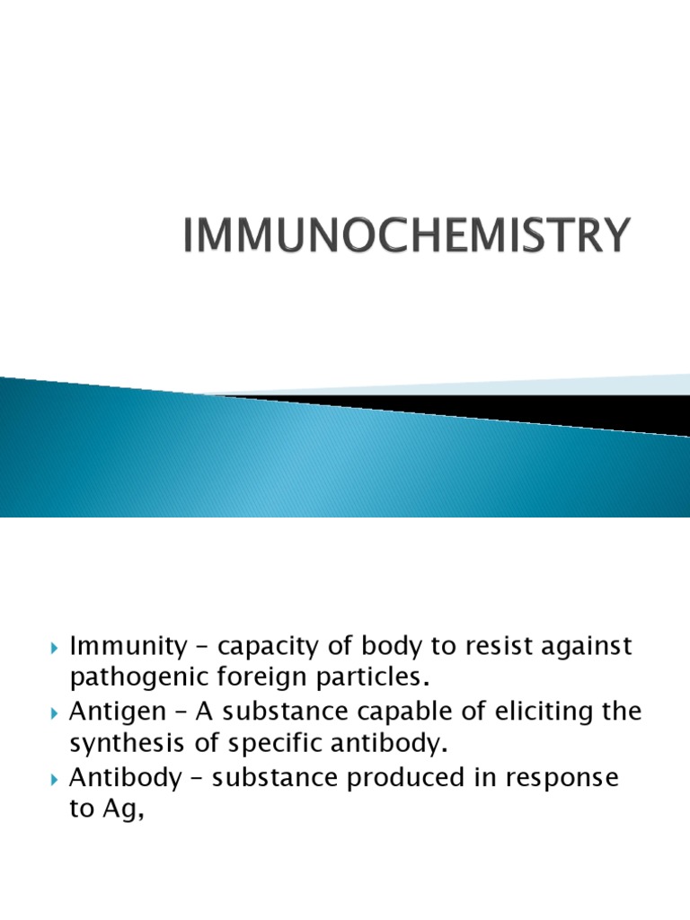 Immuno Chemistry | PDF | Antibody | Immune System