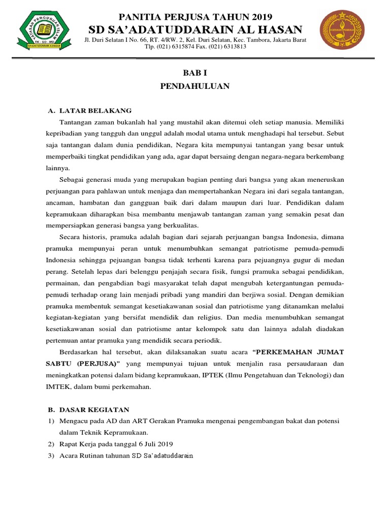 Proposal Perjusa | PDF