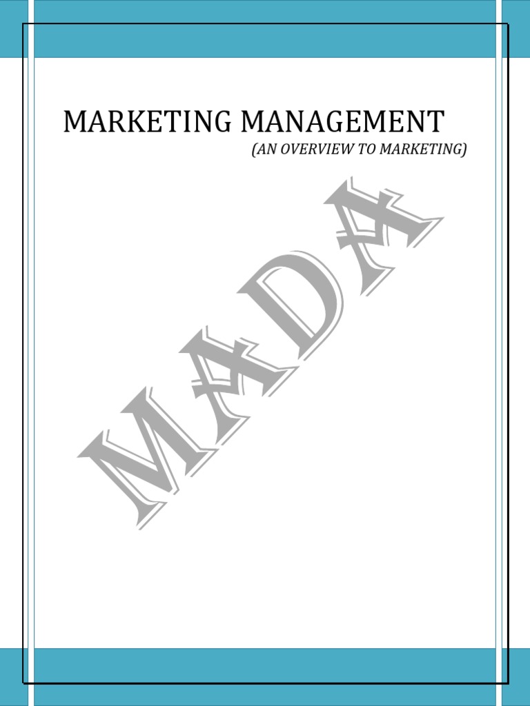 Marketing | PDF | Swot Analysis | Marketing