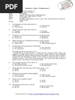 Contoh Soal Asking and Giving Direction | PDF | Mystery, Thriller ...
