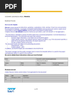 SAP Technical Specification Template | PDF
