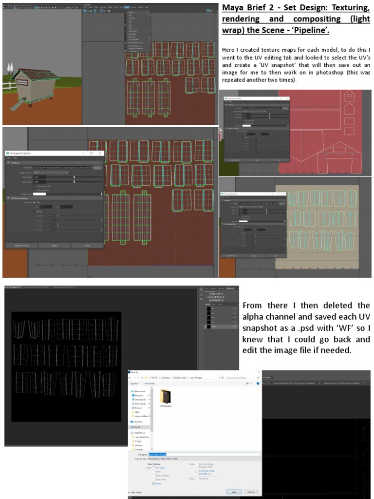 Maya Brief 2 - Set Design: Texturing, Rendering and Compositing (Light ...