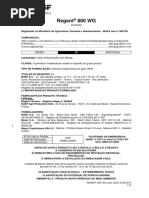 Inseticidas Epingle 100 Bula | PDF | Ferimento | Agricultura