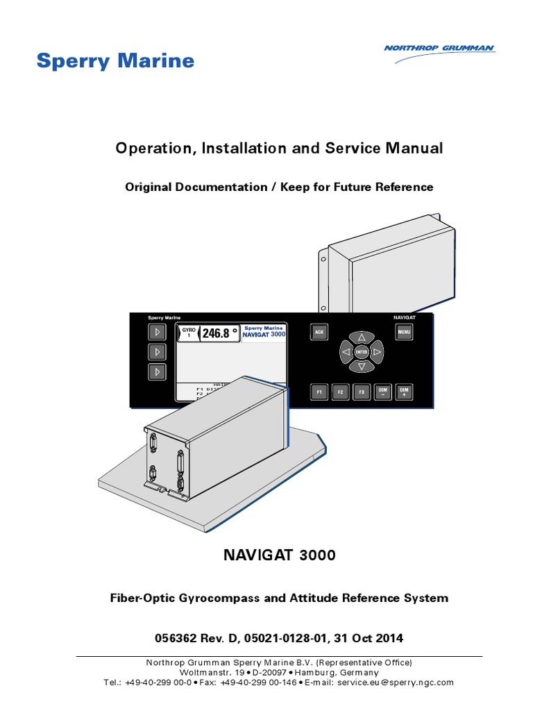 Navigat 3000 Operational Manual PDF | PDF | Navigation | Global ...