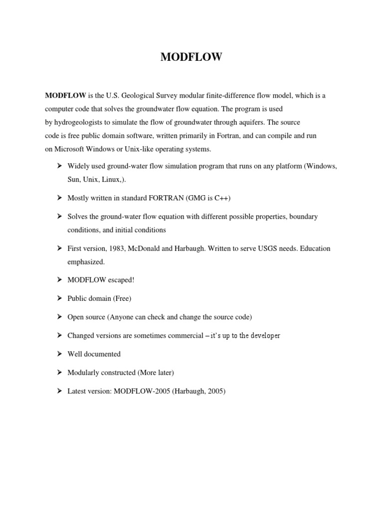 Mod Flow | PDF | Software | Computing