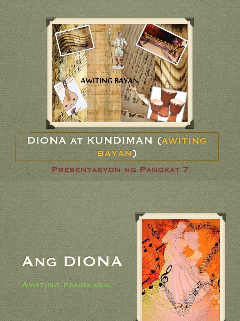 Diona and Kundiman | PDF