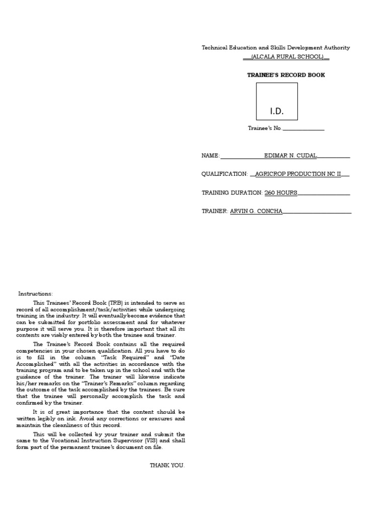 TRB Sample | PDF | Plant Nursery | Postharvest