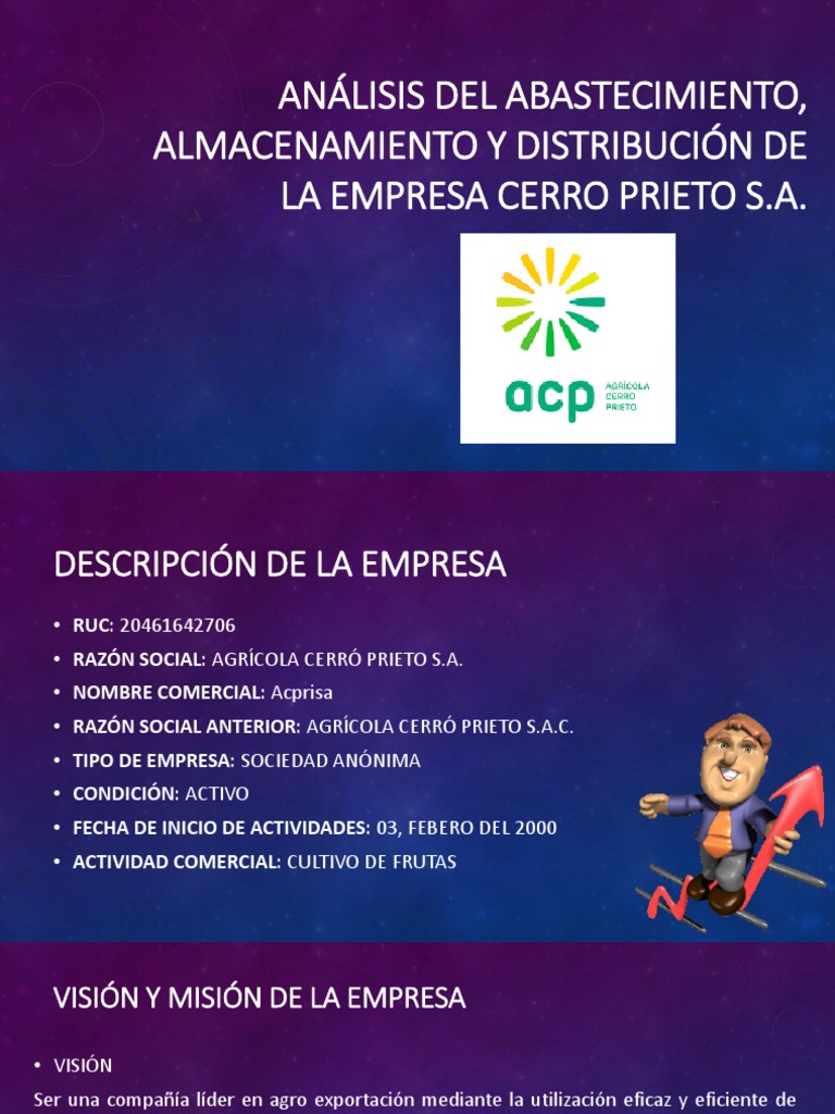 Logística y Abastecimiento en ACP S.A. | PDF | Logística | Exportaciones