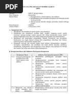 Contoh RPP Deep Learning | PDF