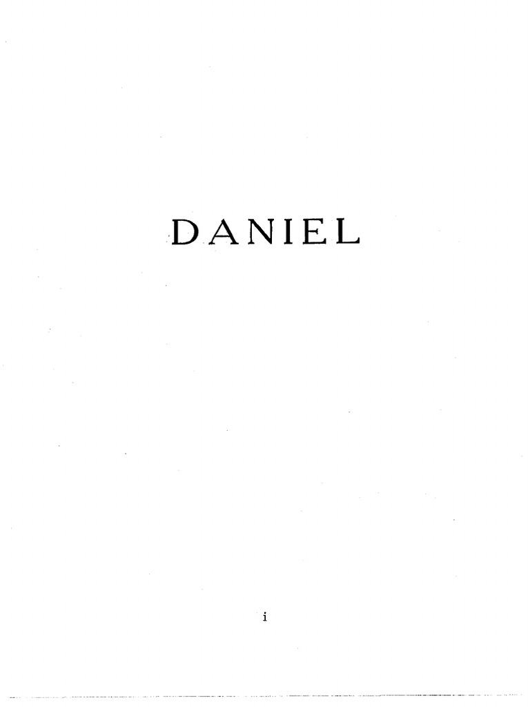 Daniel Pdf Pdf Babylon Apocalyptic Literature