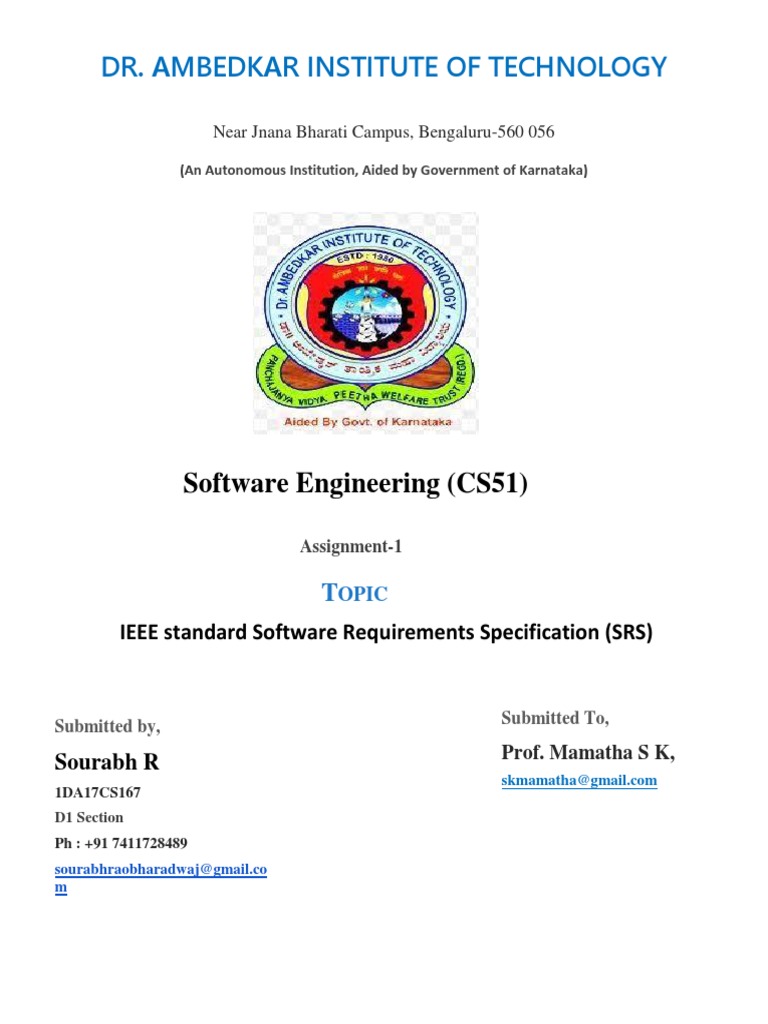 An IEEE Standard Software Requirements Specification for an Unified Reservation System | PDF ...