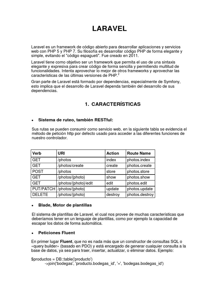 Guia1 Instalacion HolaMundo Laravel | PDF | Interfaz de línea de ...