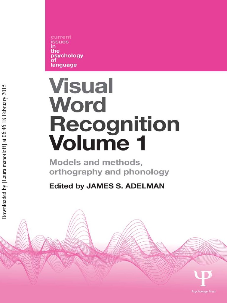 Visual Word Recognition | PDF | Visual System | Psycholinguistics