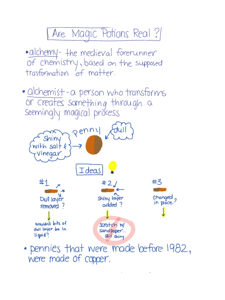 Chemical Magic - Mystery 1 - Are Magic Potions Real | PDF