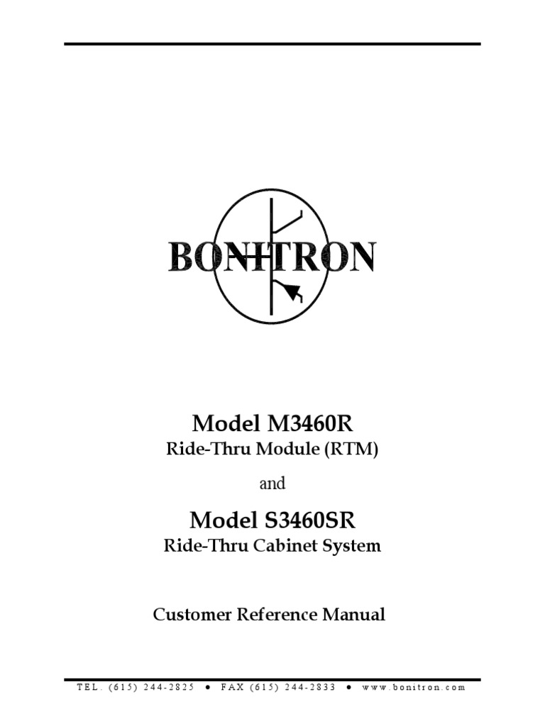 Bonitron Manual | PDF | Power Inverter | Alternating Current