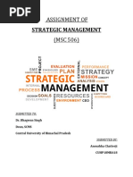 Strategic Planning Assignment | PDF | Tesco | Retail