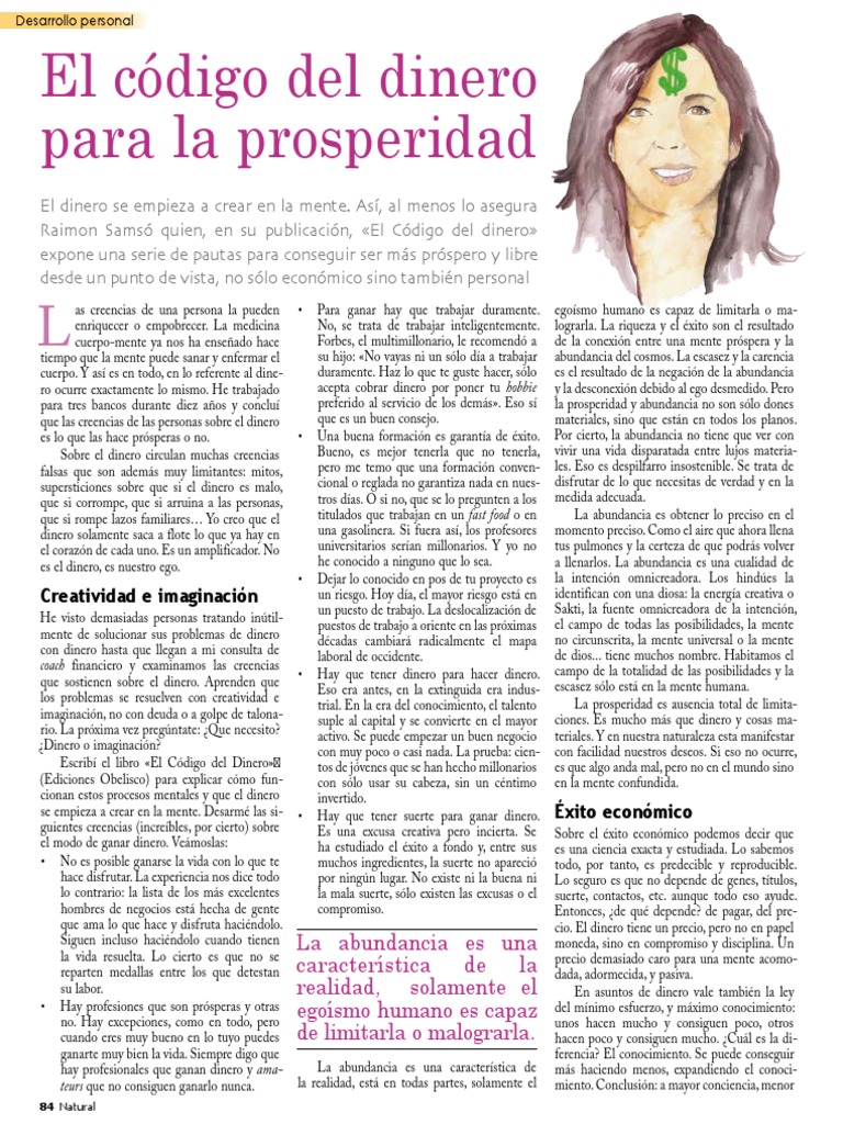 El Codigo Del Dinero | PDF | Mente | Creatividad
