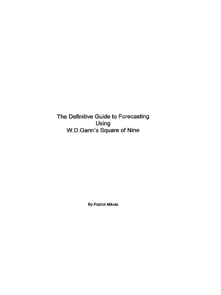 Square of Nine PDF | PDF