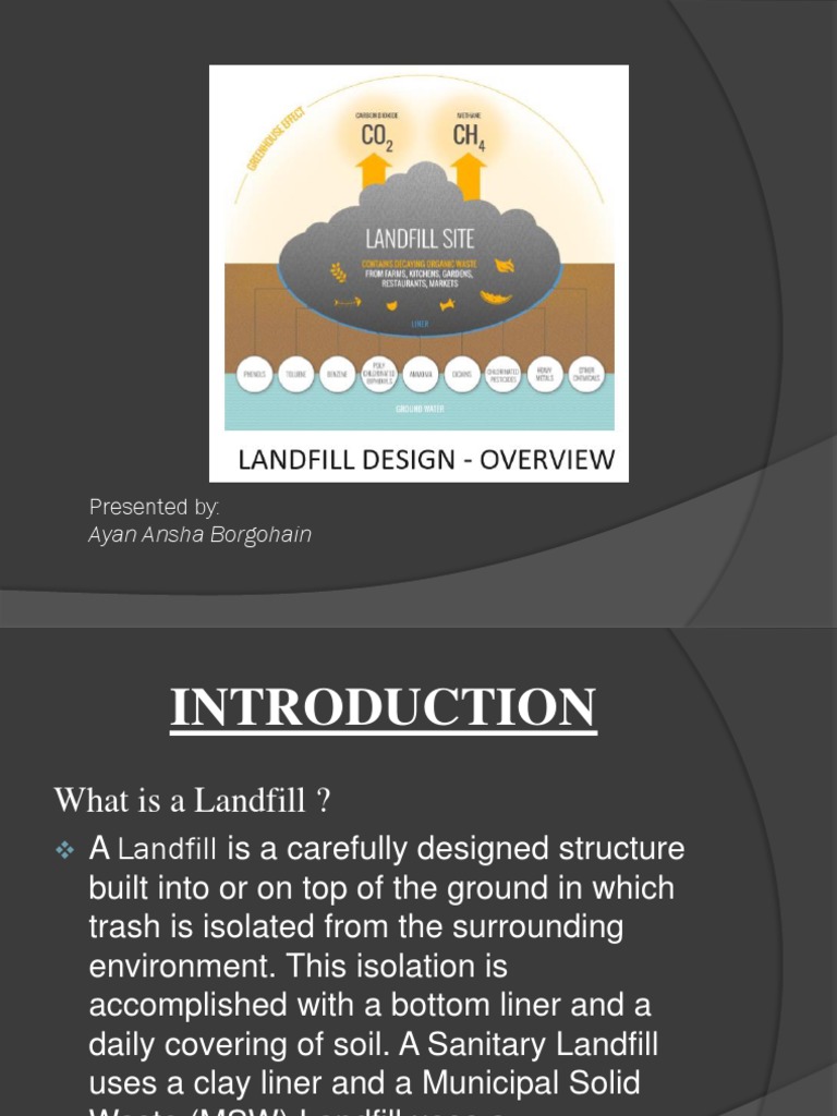 Presentation1. AEC GeoTech LANDFILL | PDF | Landfill | Incineration