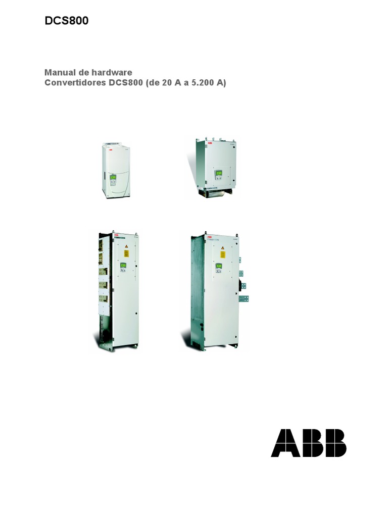 3ADW000194R0506 DCS800 - Hardware Manual - Es - e PDF | PDF | Digital ...