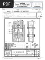 Dessin de Définition en 1ère Année | PDF | Vis de fixation | Machine