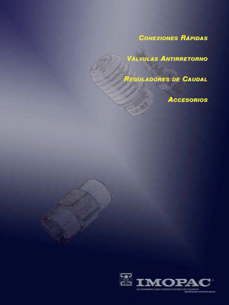 Imopac Conectores Rapidos | PDF | Acero inoxidable | Acero