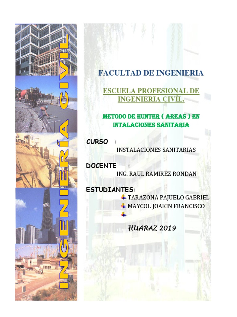 Método Hunter en Instalaciones Hidráulicas | PDF | Tap (Válvula ...