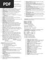Anatomy and Physiology Cheat Sheet Scioly 2025 | PDF | Muscle ...