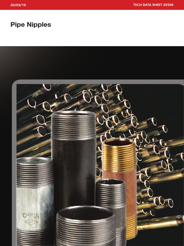 Niples | PDF | Plumbing | Pipe (Fluid Conveyance)