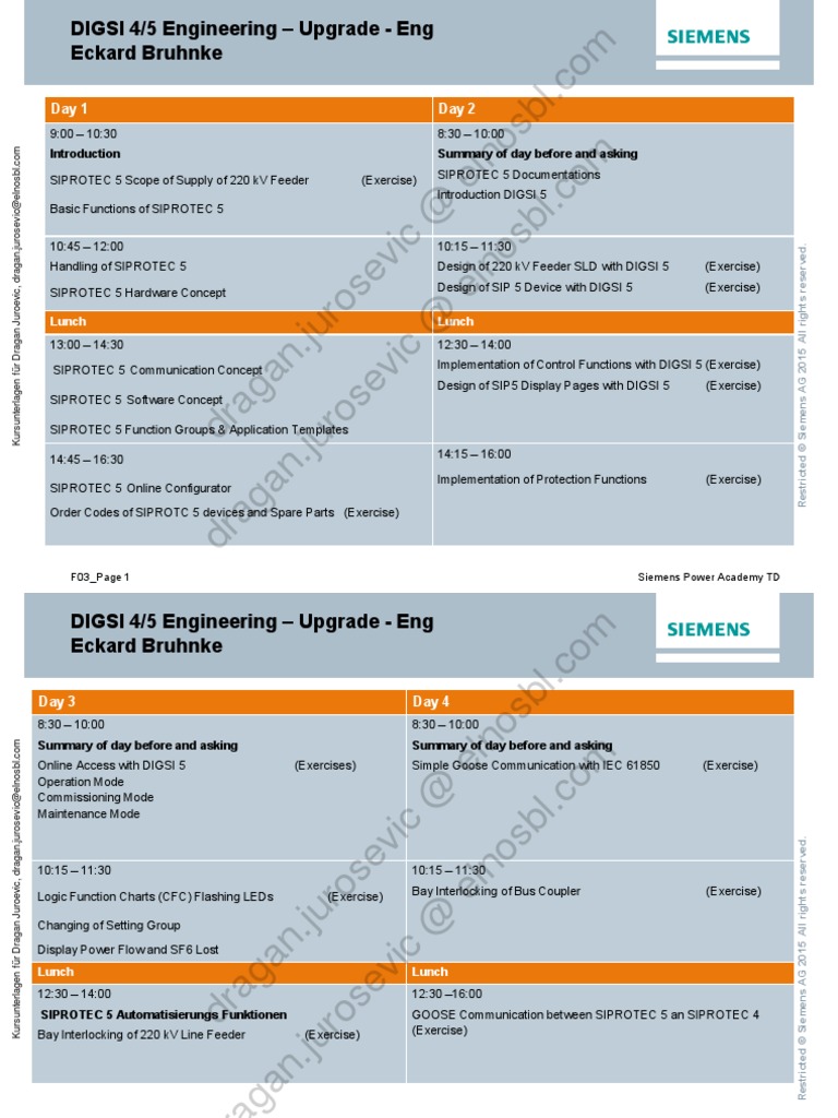 Digsi 5 | PDF | Electrical Substation | Electricity