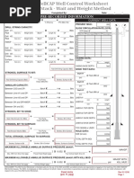 IWCF Well Control Formula Sheet | PDF | Energy Technology | Applied And ...