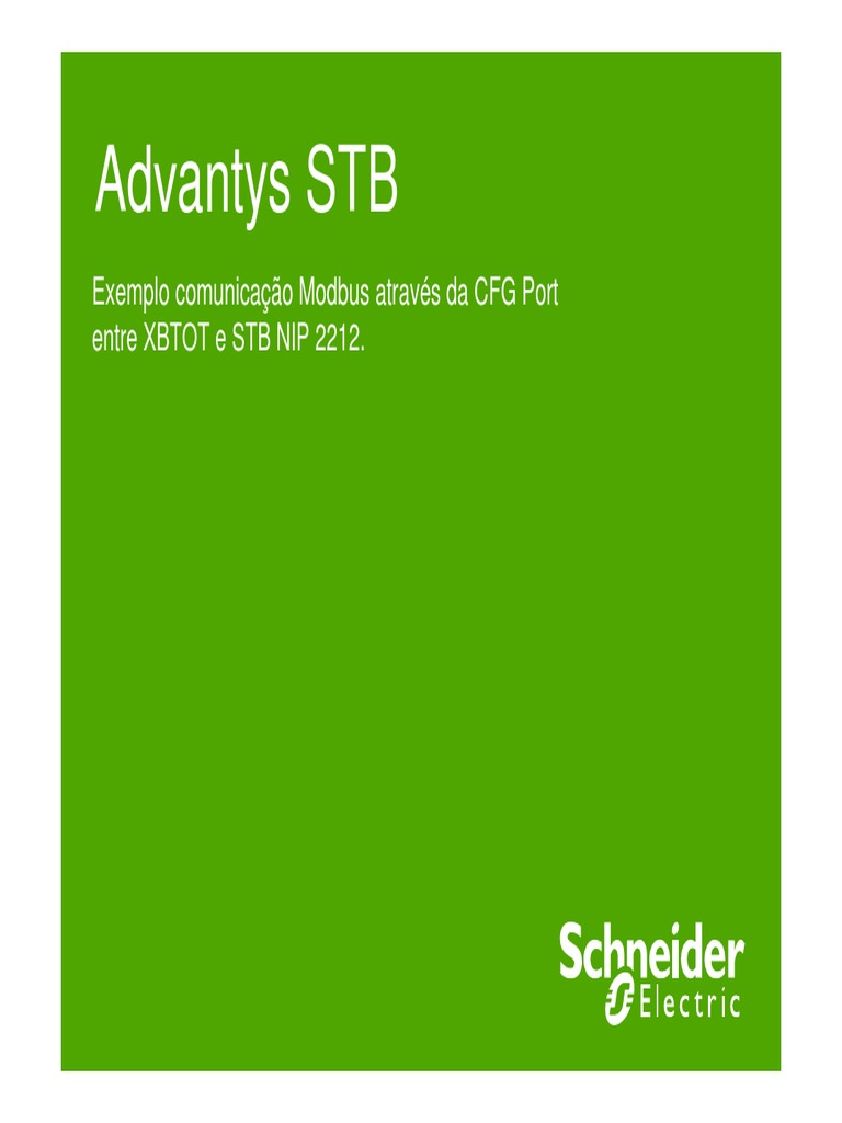 Manual Módulo Advantys | PDF | Áreas de Ciência da Computação | Informática