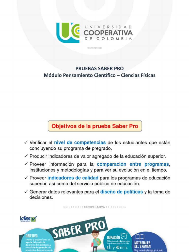 Presentación SABERPRO AA1 | PDF | Fluorescencia | Ingeniería