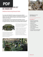 Cs TC Datasheet An PRC 160v Wideband HF VHF Tactical Radio | PDF ...