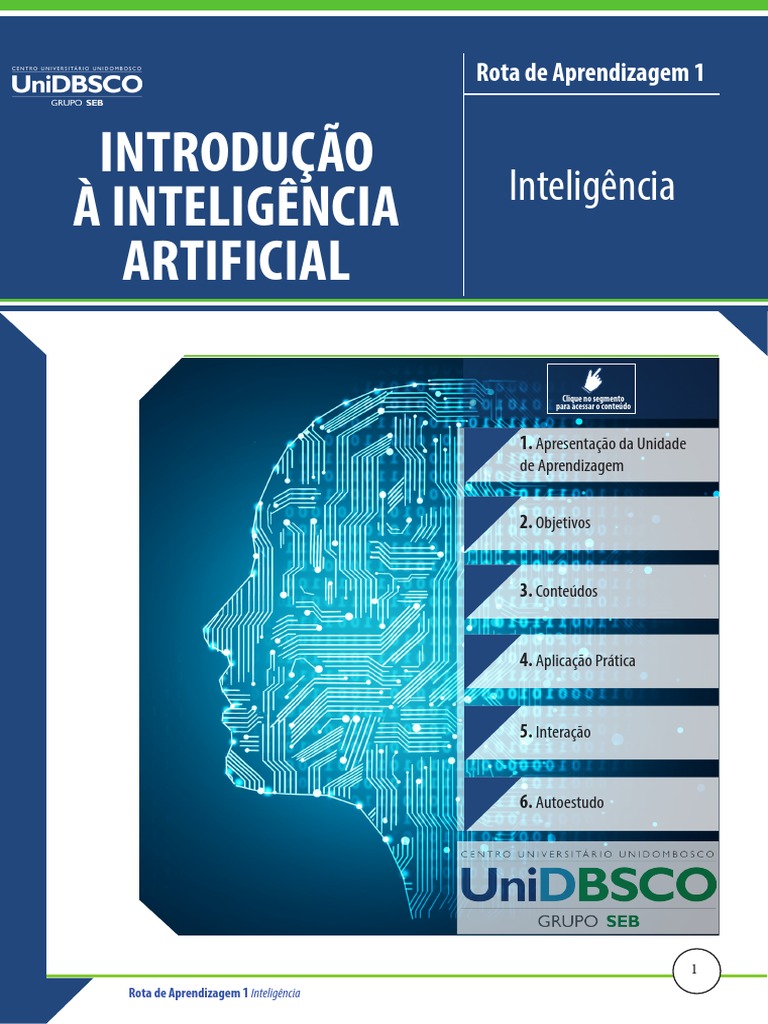 Introdução à Inteligência Artificial Pdf Inteligência Artificial
