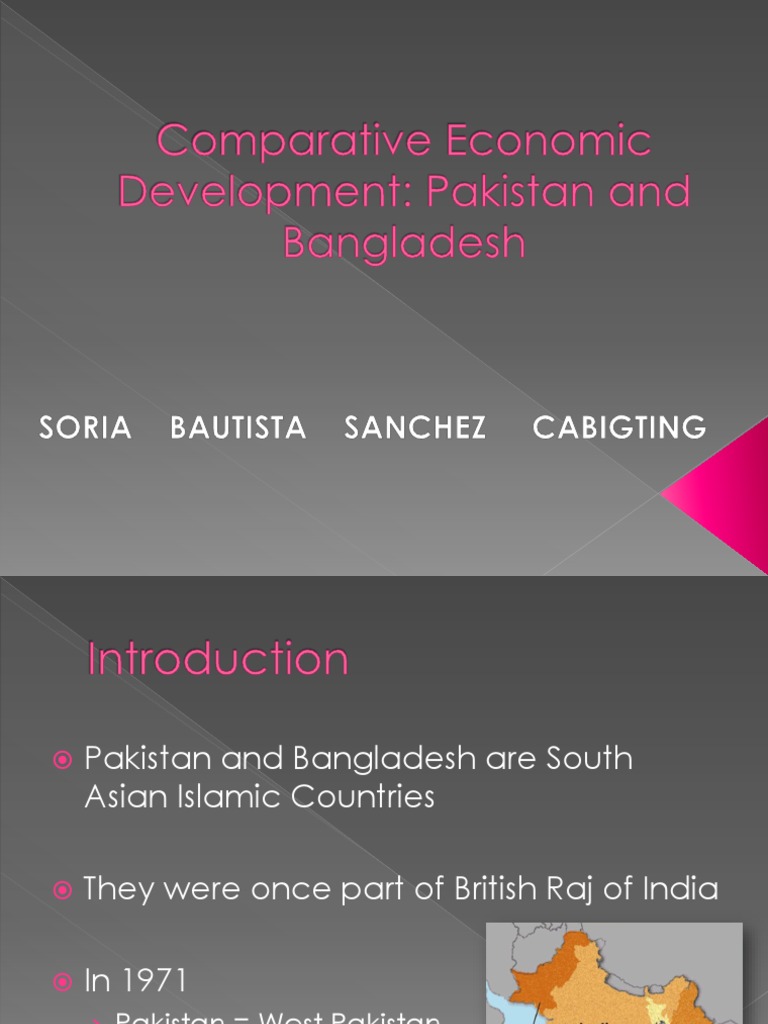 Comparative Economic Development | PDF | Bangladesh | Pakistan