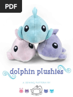 Chain Chomp Plush Sewing Pattern | PDF | Sewing | Seam (Sewing)