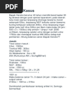 Rumus Menghitung Tetesan Infus | PDF