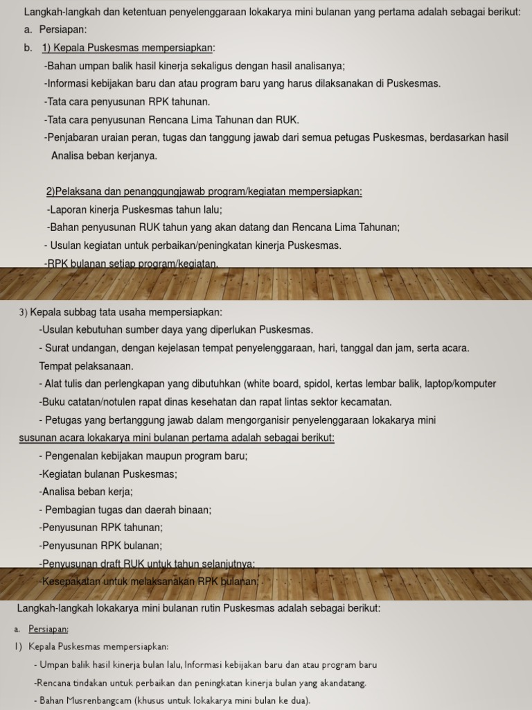 Presentasi Lokmin Linsek | PDF