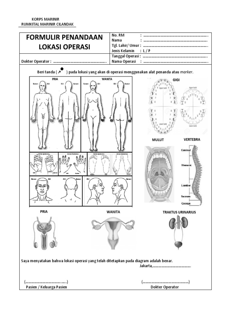 Form Site Marking Rev | PDF
