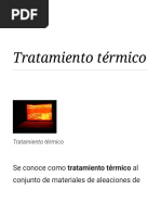 2.1 Generalidades Del Tratamiento Térmico Del Acero | PDF | Tratamiento a base de calor | Acero