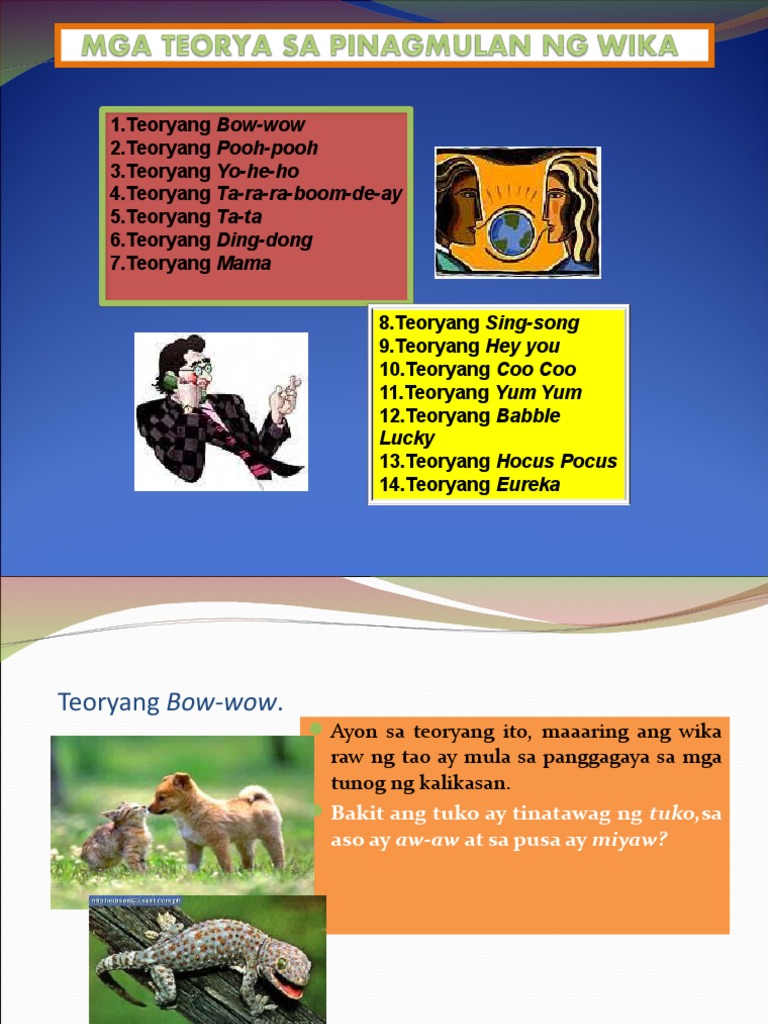 Teoryang Yo He Ho SOLUTION: Kalikasan At Teorya Studypool