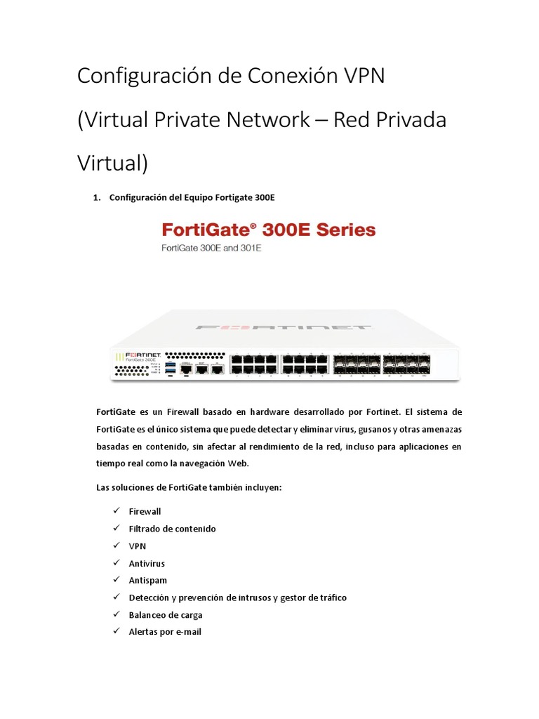 Configuración de Conexión VPN | PDF | Red privada virtual | Ventana ...