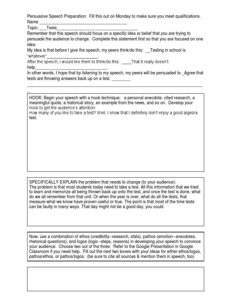 Matthew Abraham - Ted Talk Persuasive Speech | PDF | Persuasion | Cognition