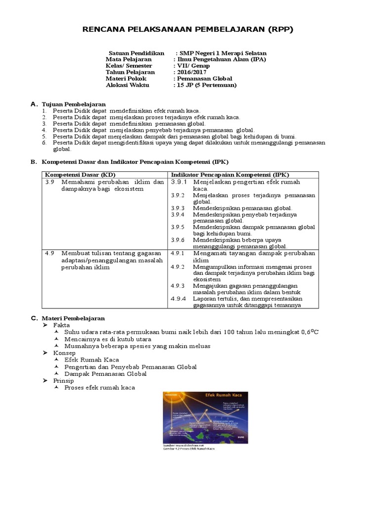 RPP Global | PDF | Sains & Matematika