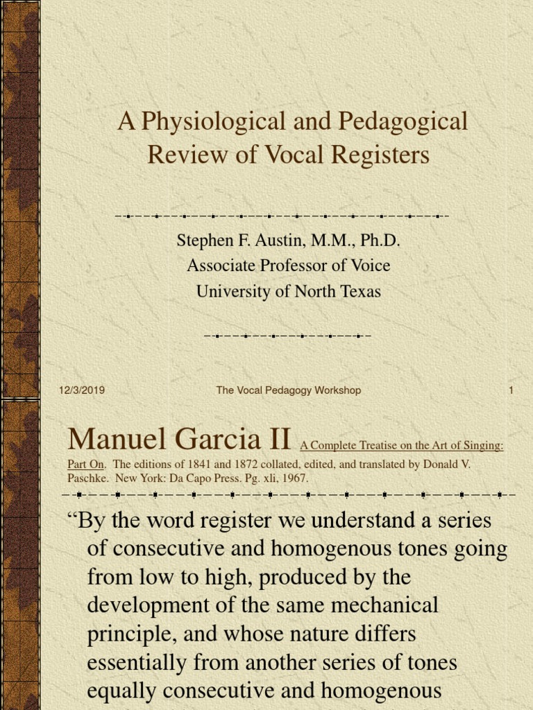 Vocal Physiology Pdf Vocal Pedagogy Singing