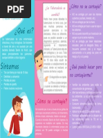 Triptico Tuberculosis | PDF | Tuberculosis | Medicina CLINICA